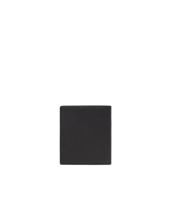 Prada Saffiano Leather Wallet - Black