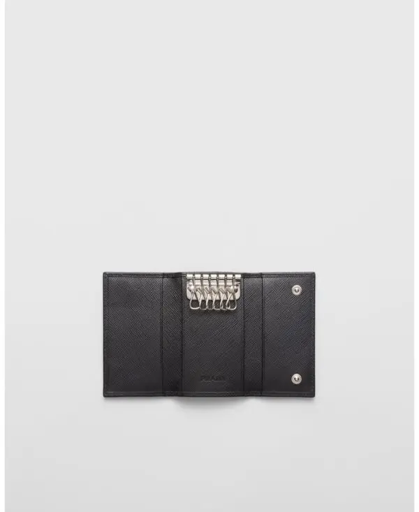 Prada Saffiano Leather Key Case