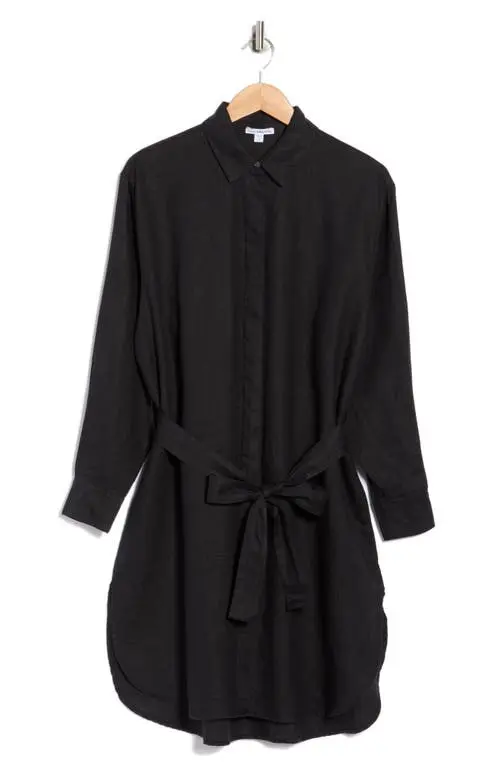 JAMES PERSE Linen Shirtdress