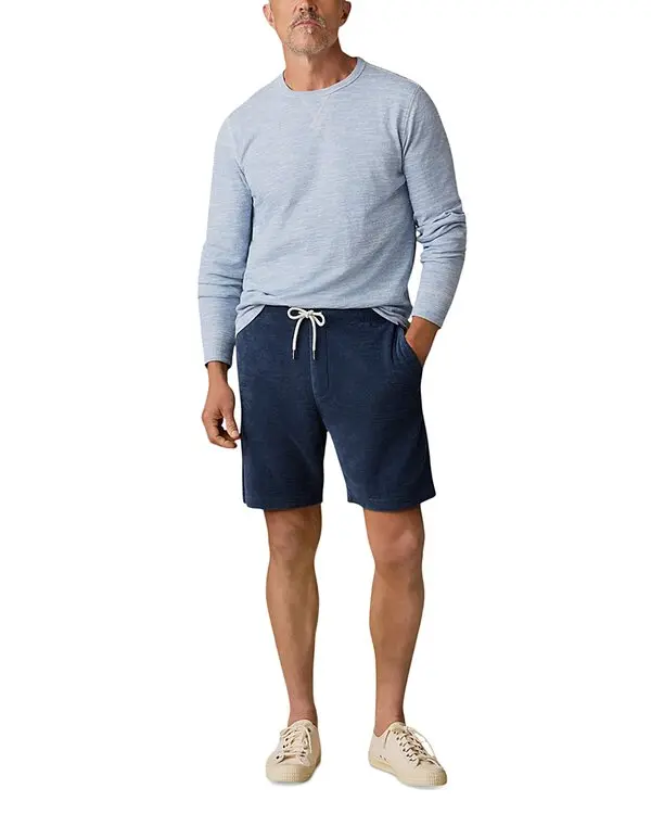 Faherty Brand Relaxed Fit Sweat Shorts
