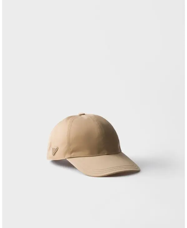 Prada Re-nylon Baseball Cap - Camel Brown