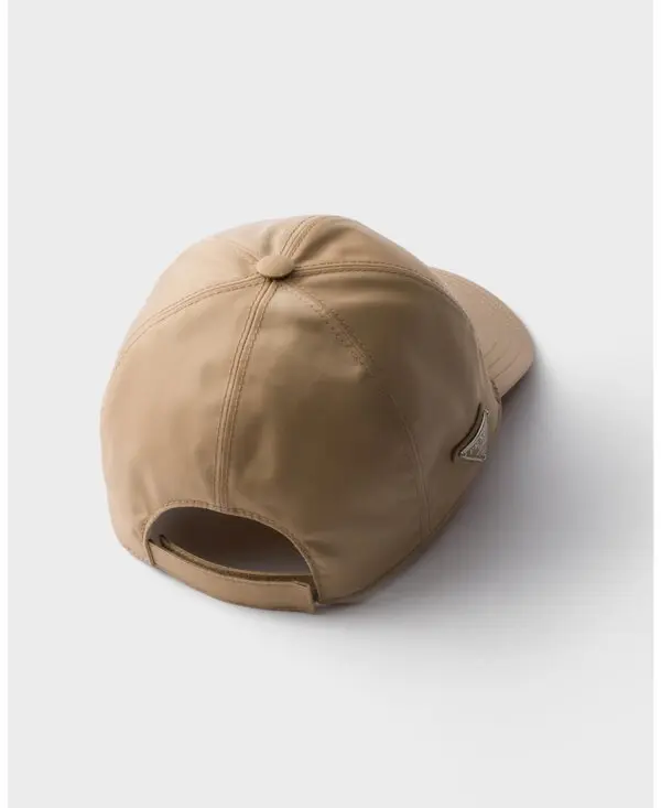 Prada Re-nylon Baseball Cap - Camel Brown