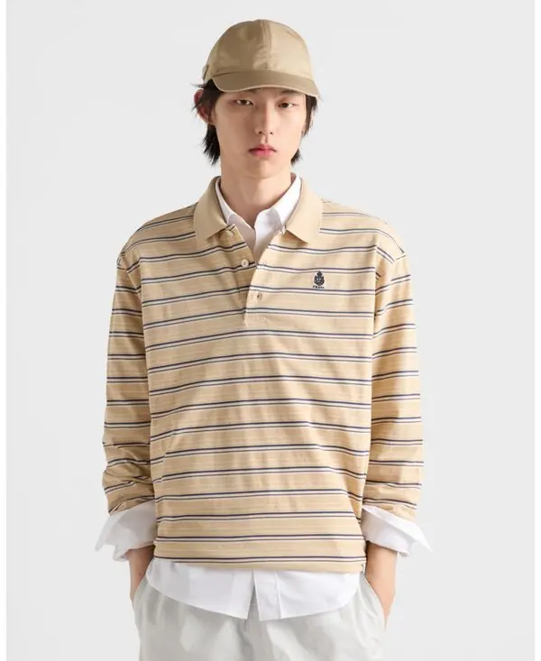 Prada Re-nylon Baseball Cap - Camel Brown