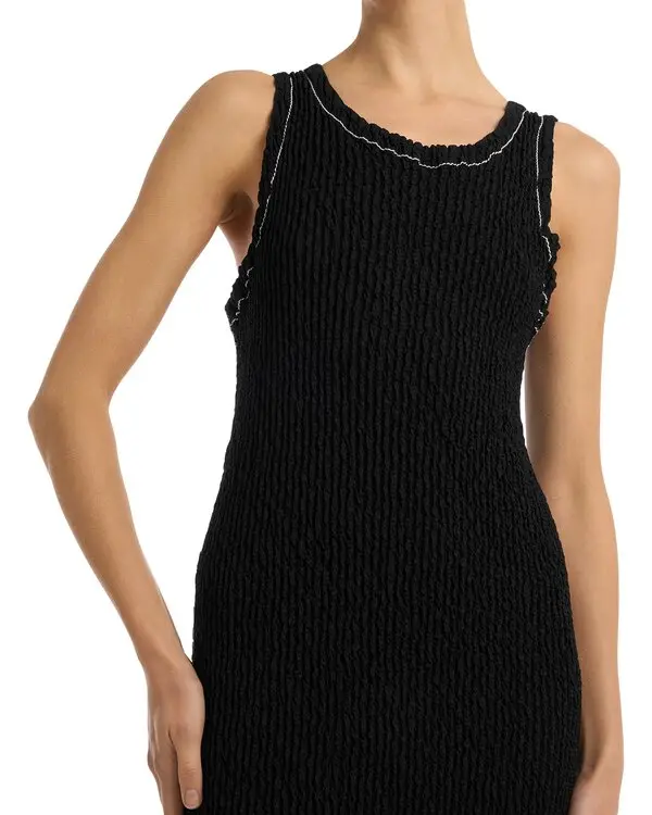 Issey Miyake Wavelet Maxi Dress