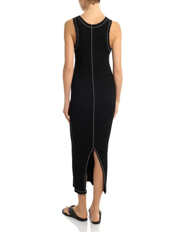 Issey Miyake Wavelet Maxi Dress