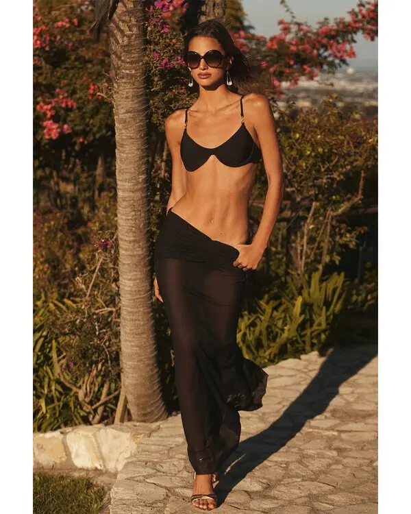 L'Agence Tenali Solid Bikini Top