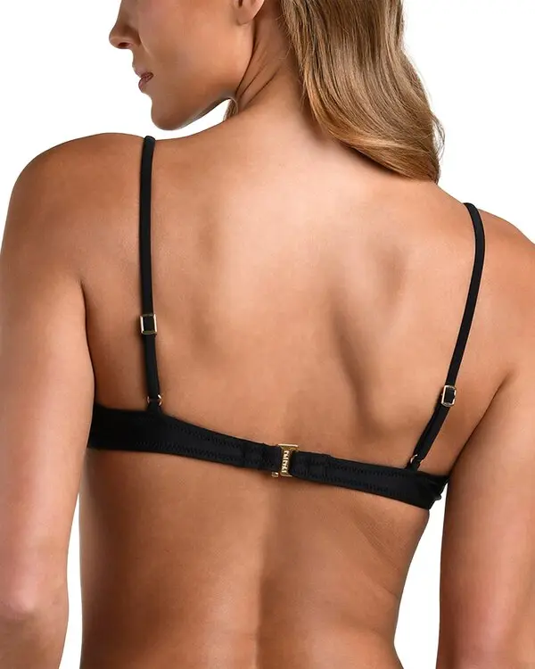 L'Agence Tenali Solid Bikini Top
