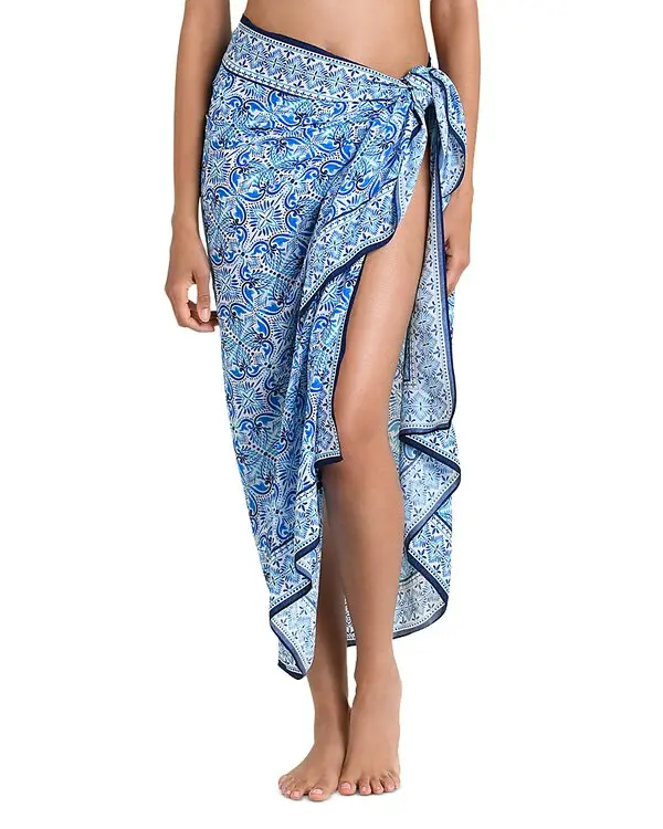 La Blanca Costa Azul Sarong Cover Up - Blue