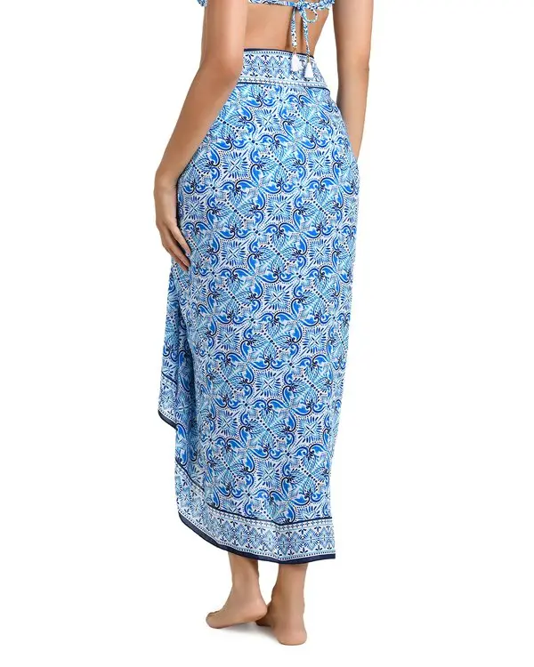 La Blanca Costa Azul Sarong Cover Up - Blue