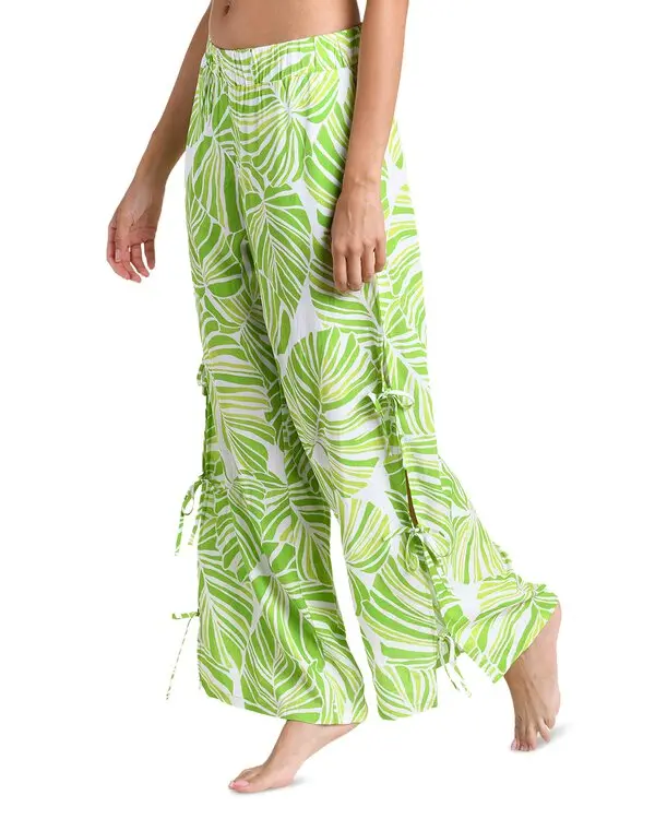 La Blanca Serene Palm Swim Cover-up Pants