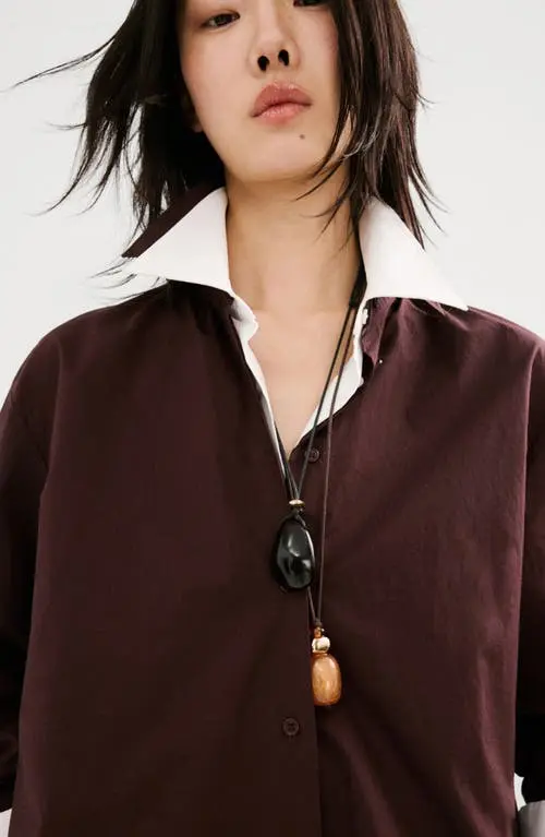 Mango Double Pendant Necklace