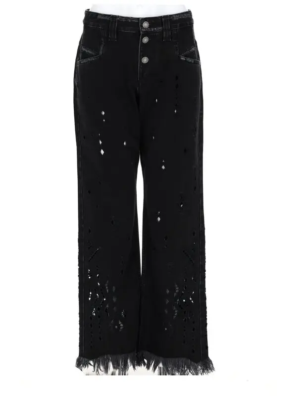 Isabel Marant Étoile Amia" Wide Leg Denim Trousers