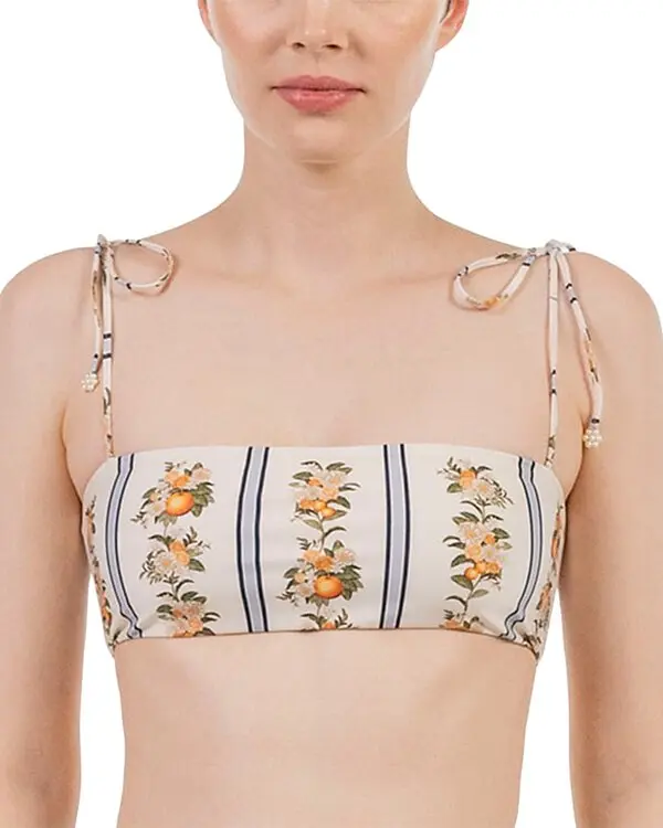 Agua Bendita Primavera Valle Bikini Top - Multicolor
