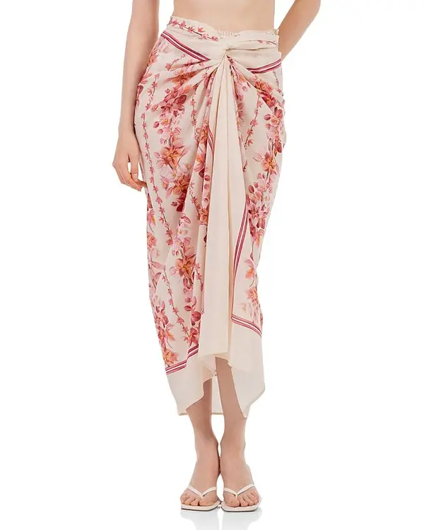 Agua Bendita Lavanda Cauca Pareo Cover Up - Multicolor
