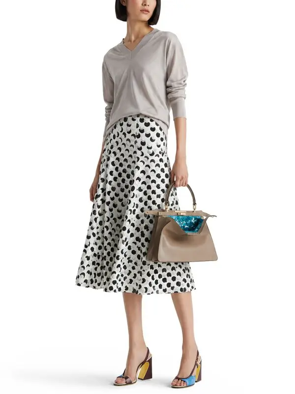 Fendi V-neck Viscose Sweater