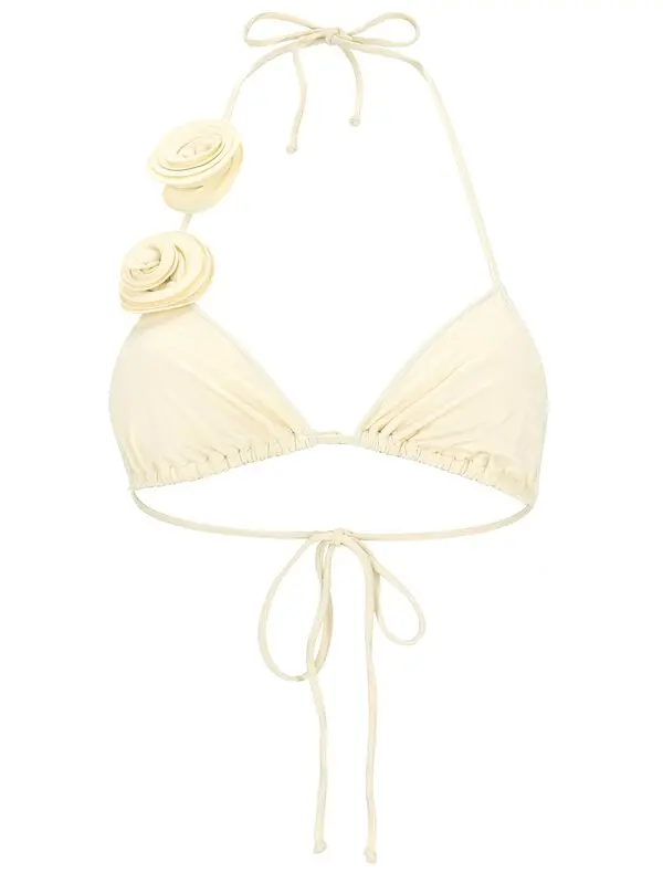 LA REVECHE Ashar Bikini Top - Ivory