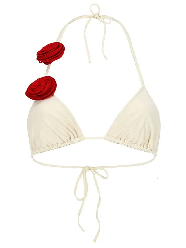 LA REVECHE Ashar Bikini Top - Ivory