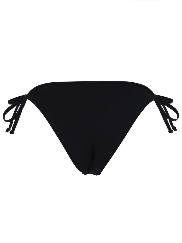 DIESEL® Bikini Bottom With Oval D Detail - Black
