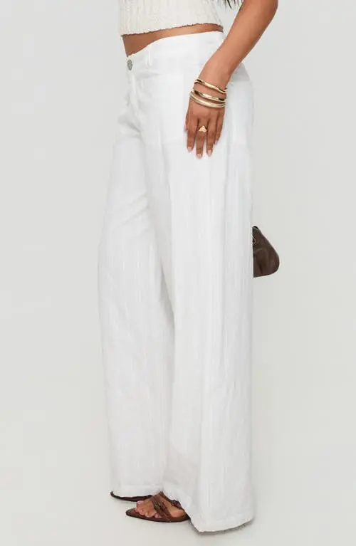 Princess Polly Vendi Low Rise Wide Leg Pants