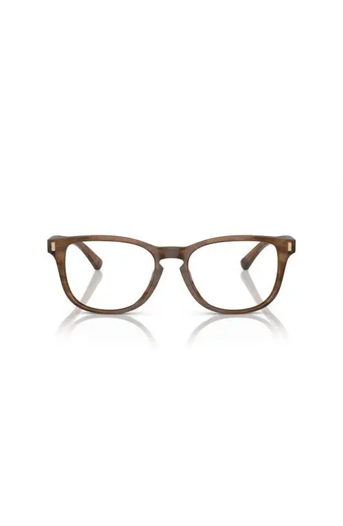 Brooks Brothers Round Acetate Full Rim Eyeglasses
