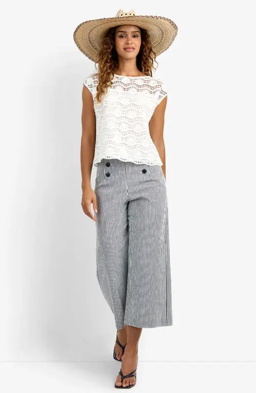 Trina Turk Neptune Lace Top