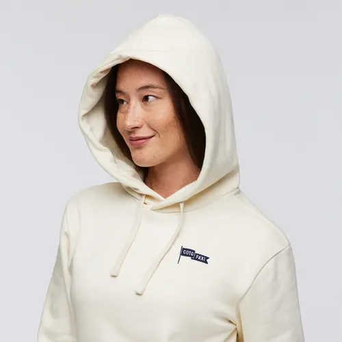 COTOPAXI Flag Pullover Hoodie - Bone