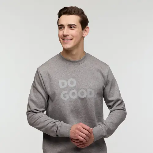 COTOPAXI Do Good Crew Sweatshirt - Heather Grey