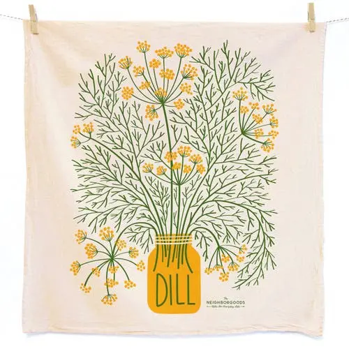 THE NEIGHBORGOODS Big Dilldish Towel Set Of 2