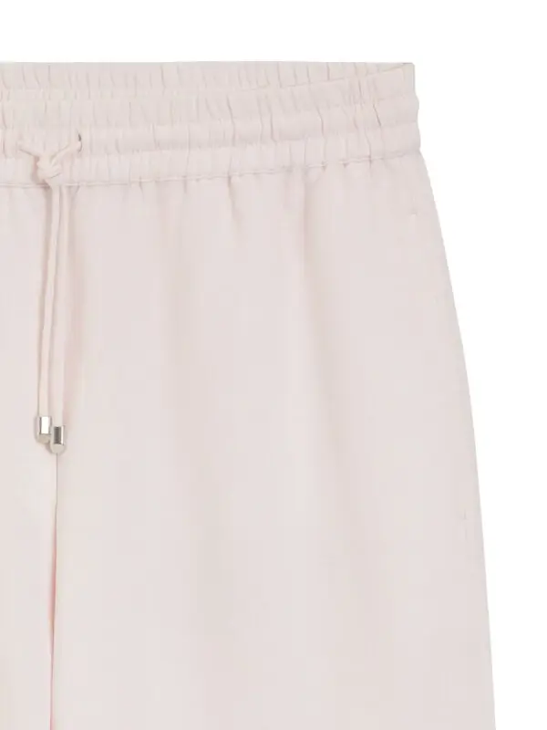 BOSS Wide Leg Trousers With Drawstring Waist