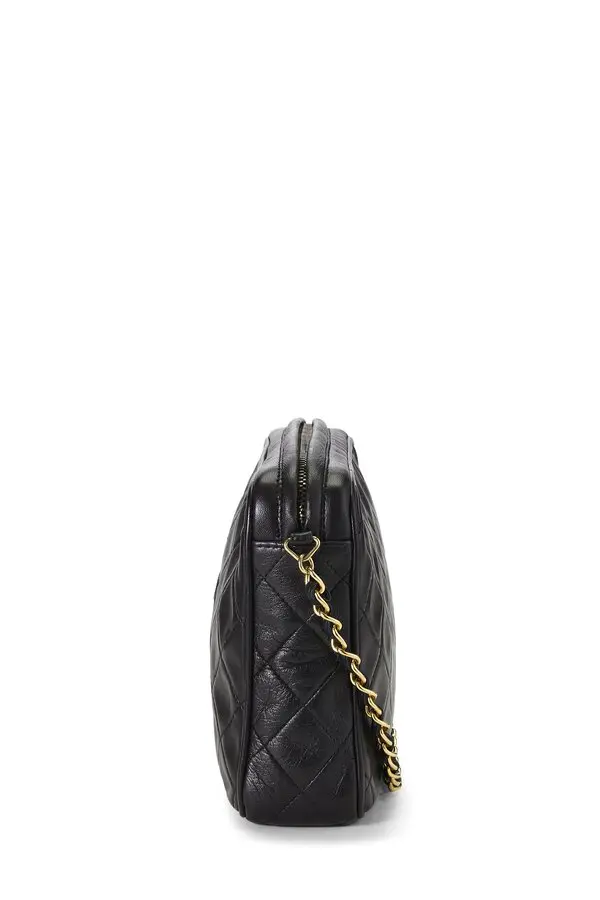 Chanel Lambskin Diamond Cc Camera Bag