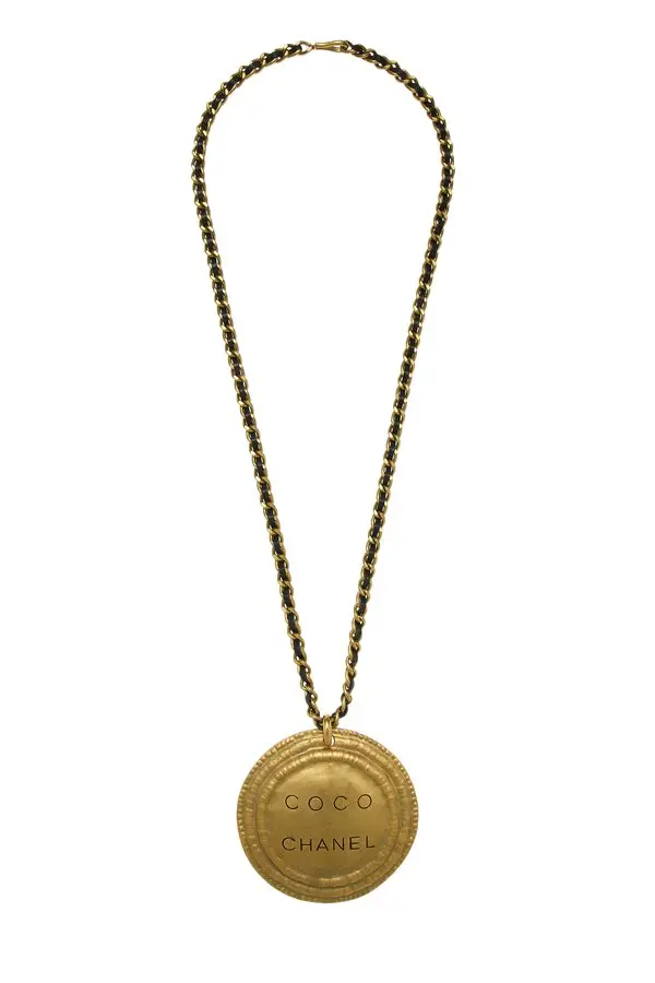 Chanel Medallion Necklace - Gold