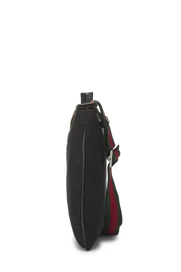 Gucci Gg Web Strap Messenger Bag