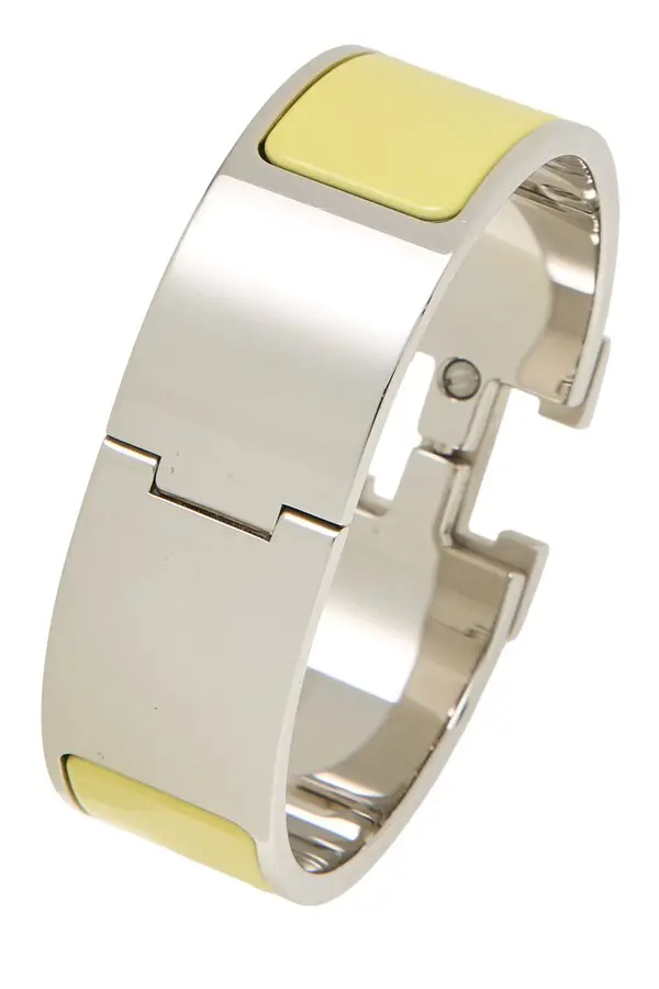 Hermès Clic Clac H Pm Bracelet - Yellow