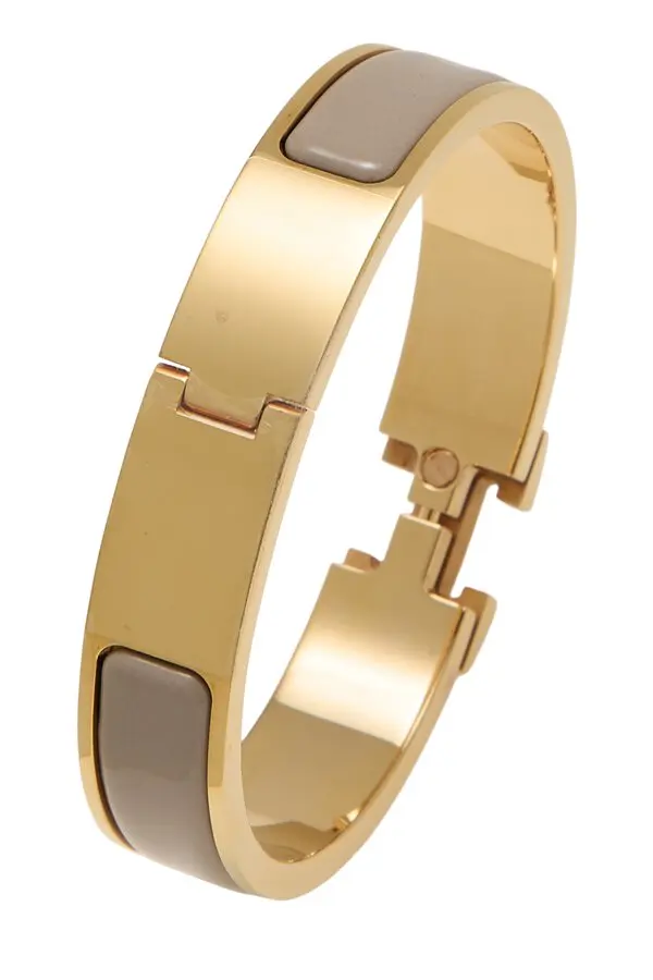 Hermès Clic Clac H Pm Bracelet - Grey