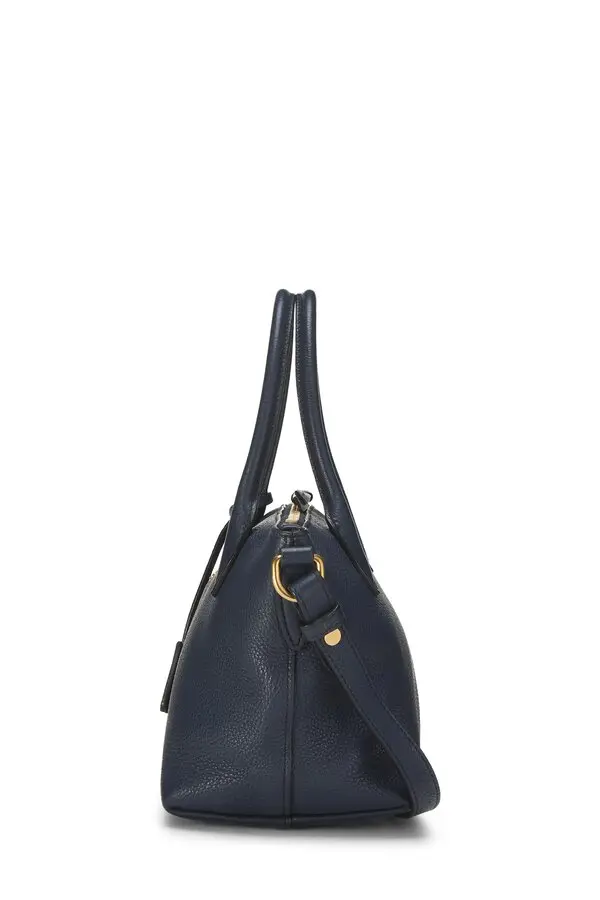 Prada Vitello Daino Convertible Zip Handbag