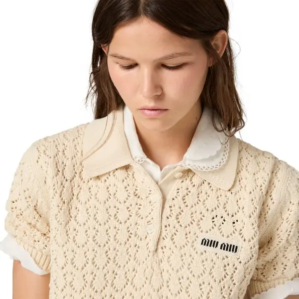 Miu Miu Cotton Polo Shirt