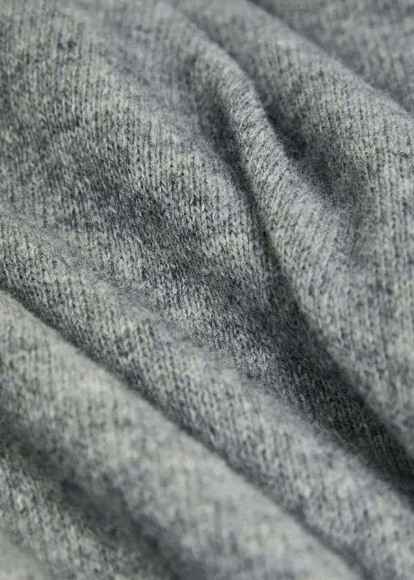 ALLUDE Cotton And Cashmere-blend Jumper With Suede Elbow Patches