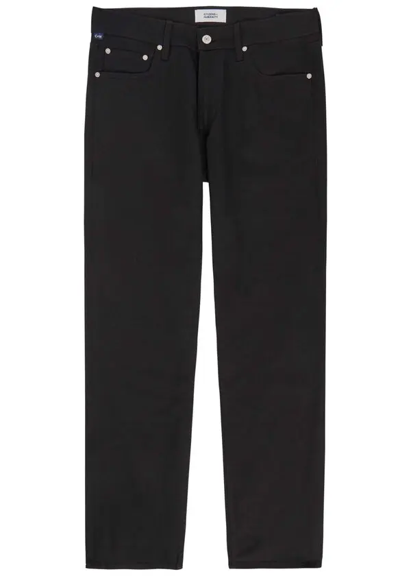 Citizens Of Humanity Elijah Straight-leg Trousers - Black