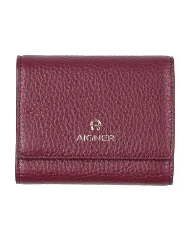 AIGNER Wallet Leather - Burgundy