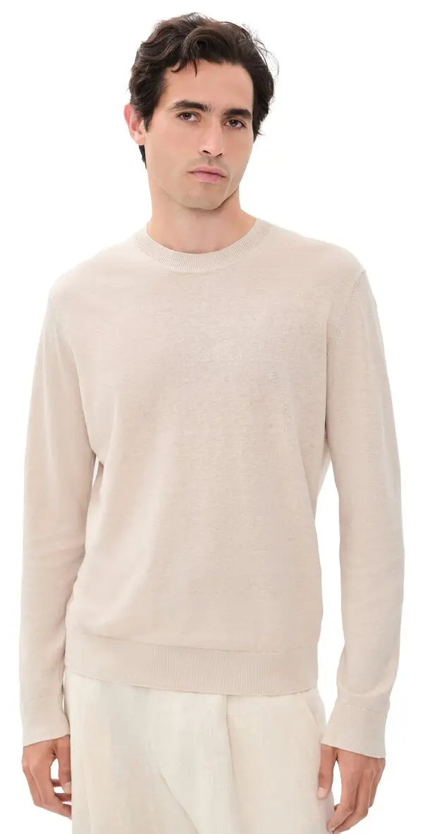 Nn07 Linen Knit Crewneck Sweater