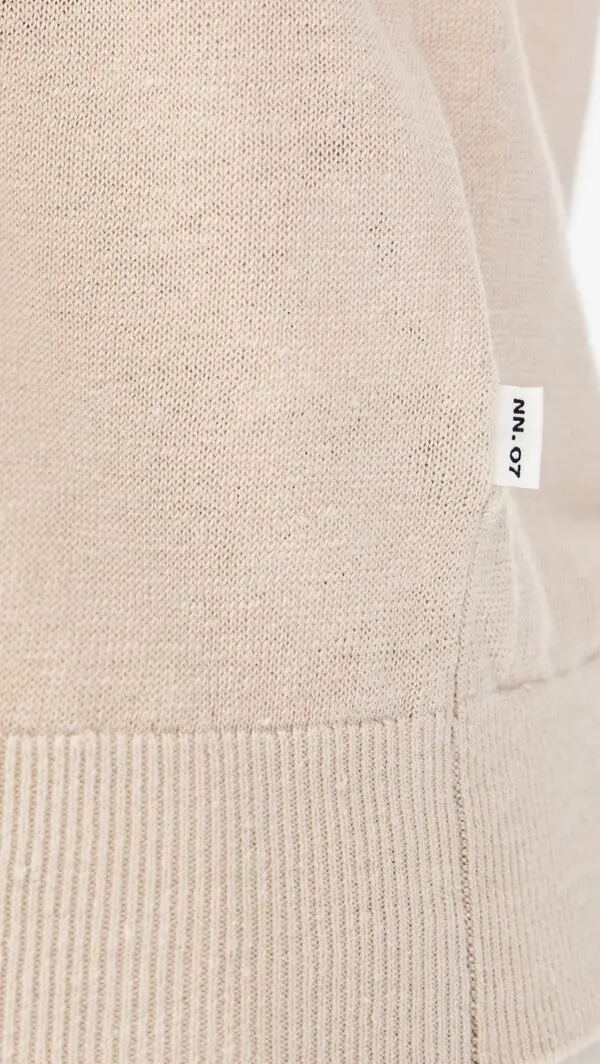 Nn07 Linen Knit Crewneck Sweater