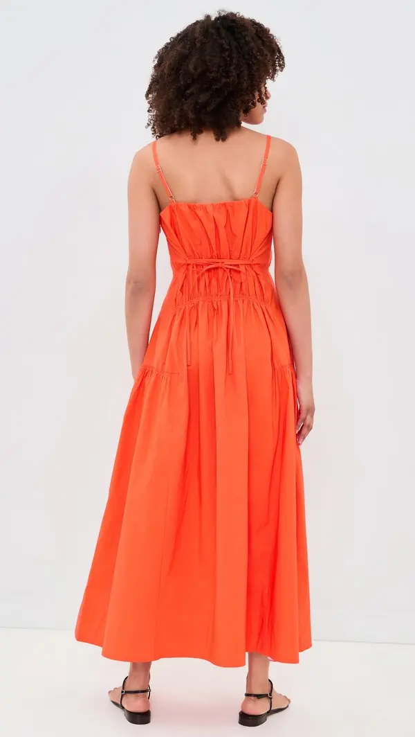 Proenza Schouler White Label Michelyn Maxi Dress In Poplin