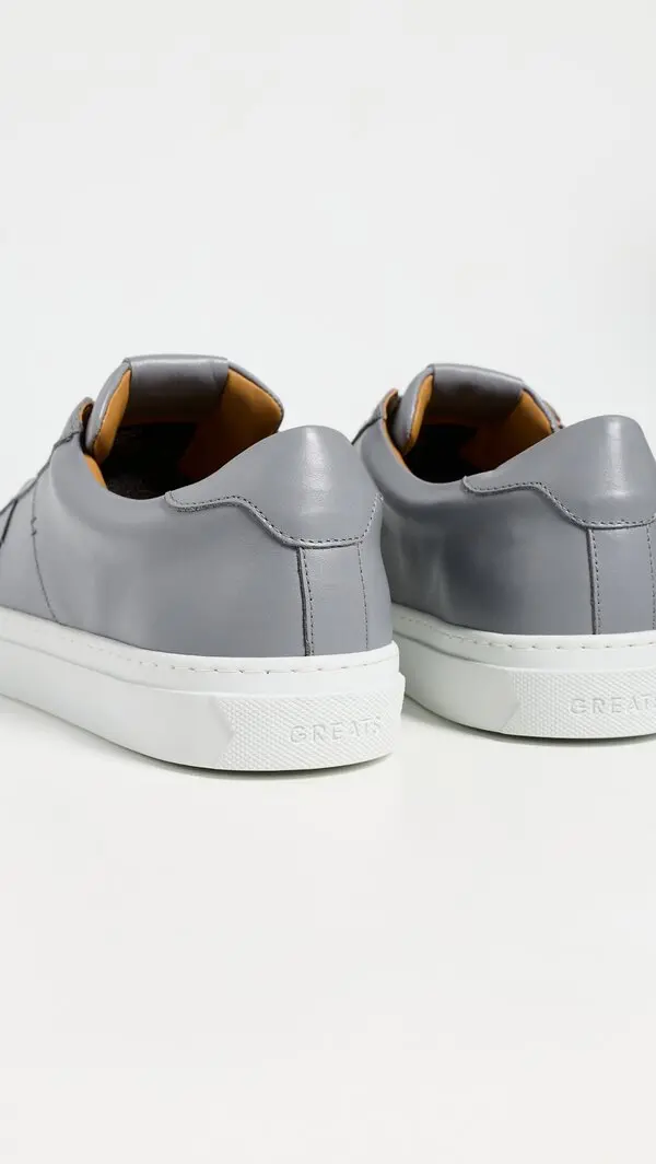 Greats Royale 2.0 Leather Sneakers - Ash Grey