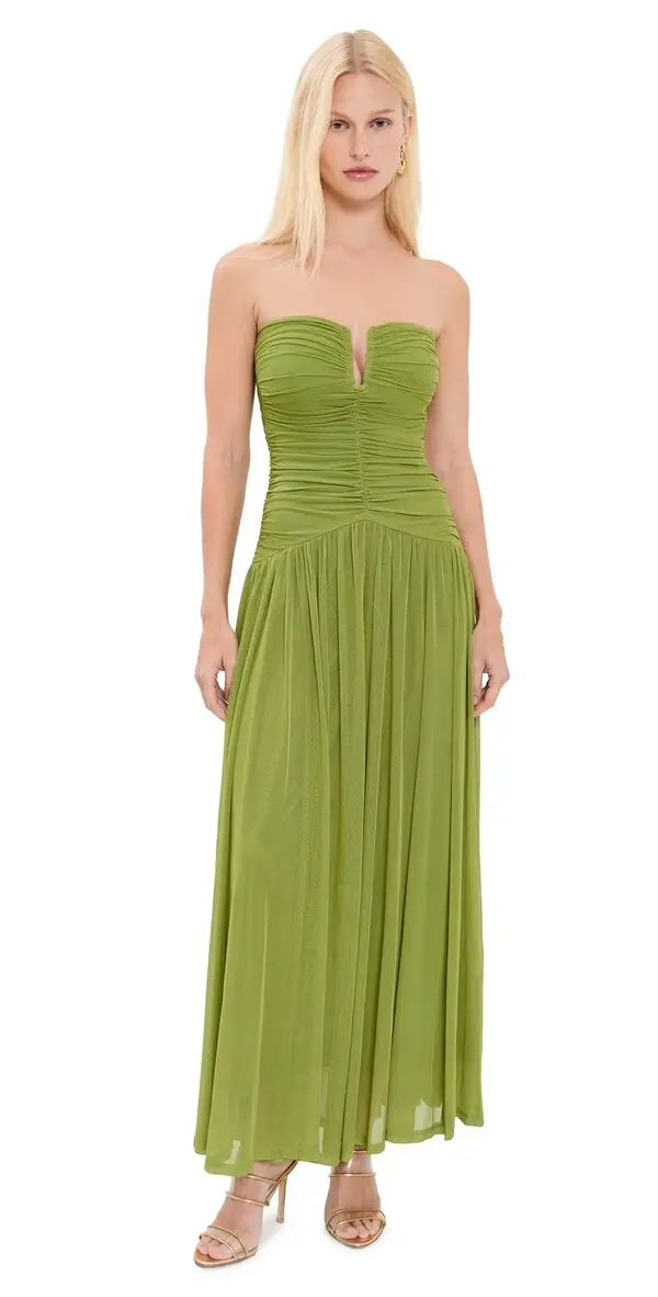 NIA Beverly Dress - Peridot