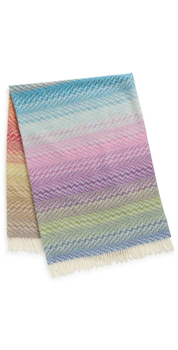 Missoni Bastien Throw Blanket - Multicolor