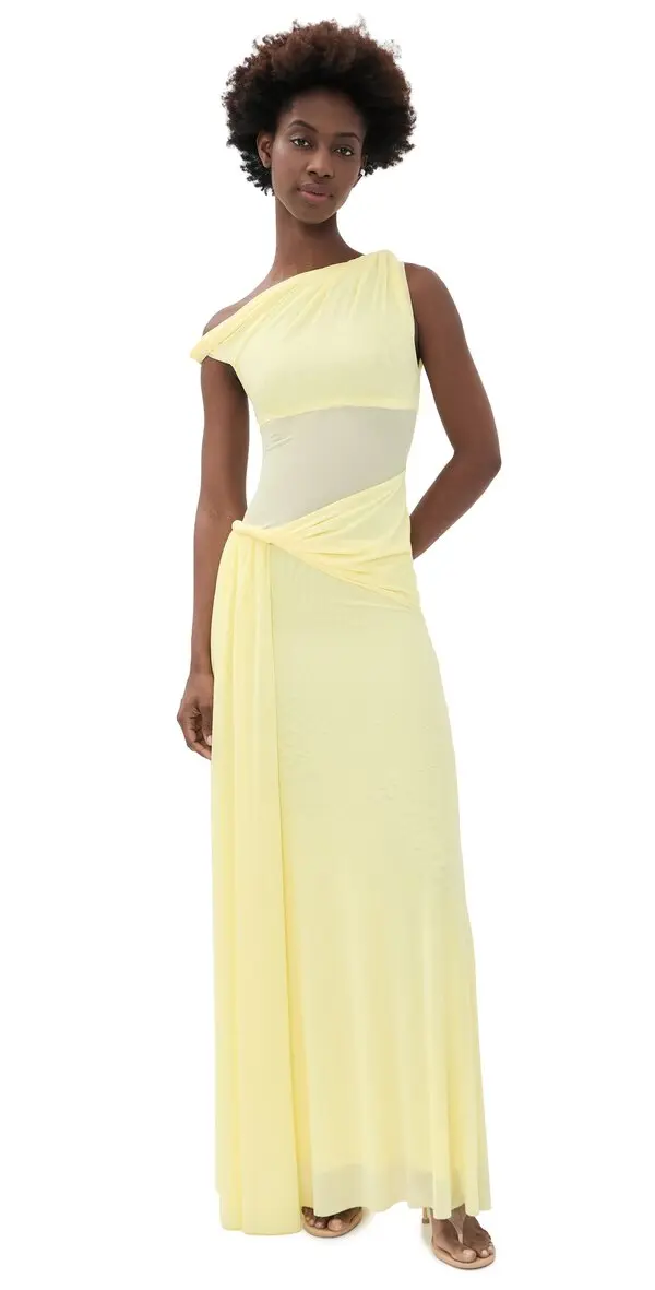 Misha Collection The Sisal Mesh Dress
