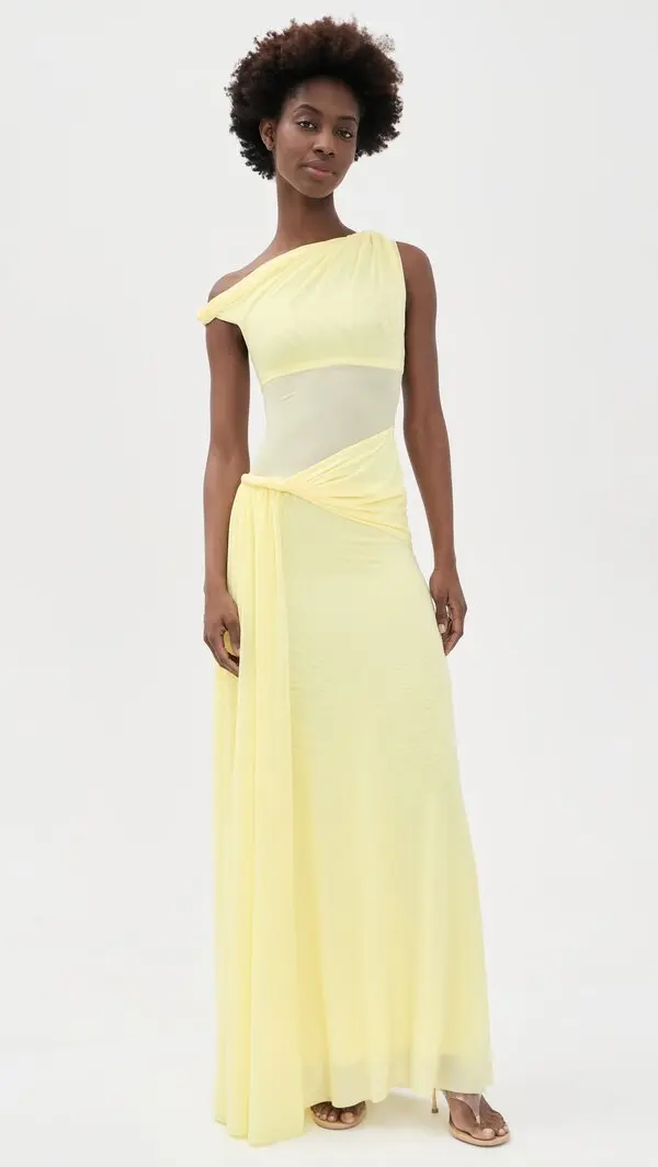 Misha Collection The Sisal Mesh Dress