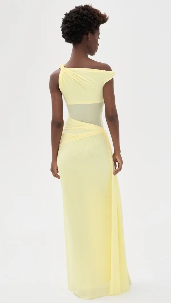 Misha Collection The Sisal Mesh Dress
