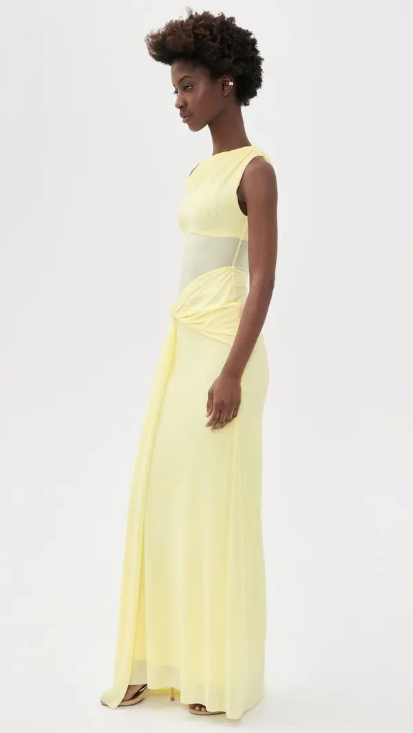 Misha Collection The Sisal Mesh Dress