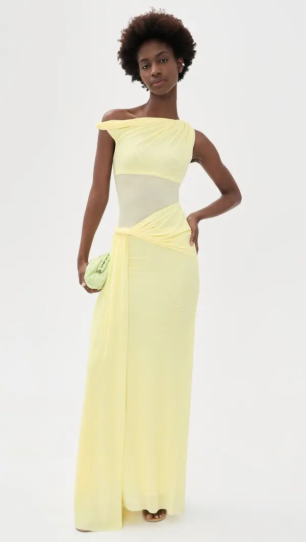 Misha Collection The Sisal Mesh Dress